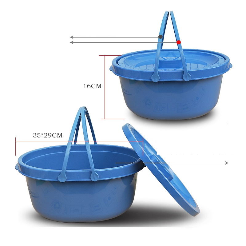 Toilet chair accessories, double handles, enlarged indoor buckets ...