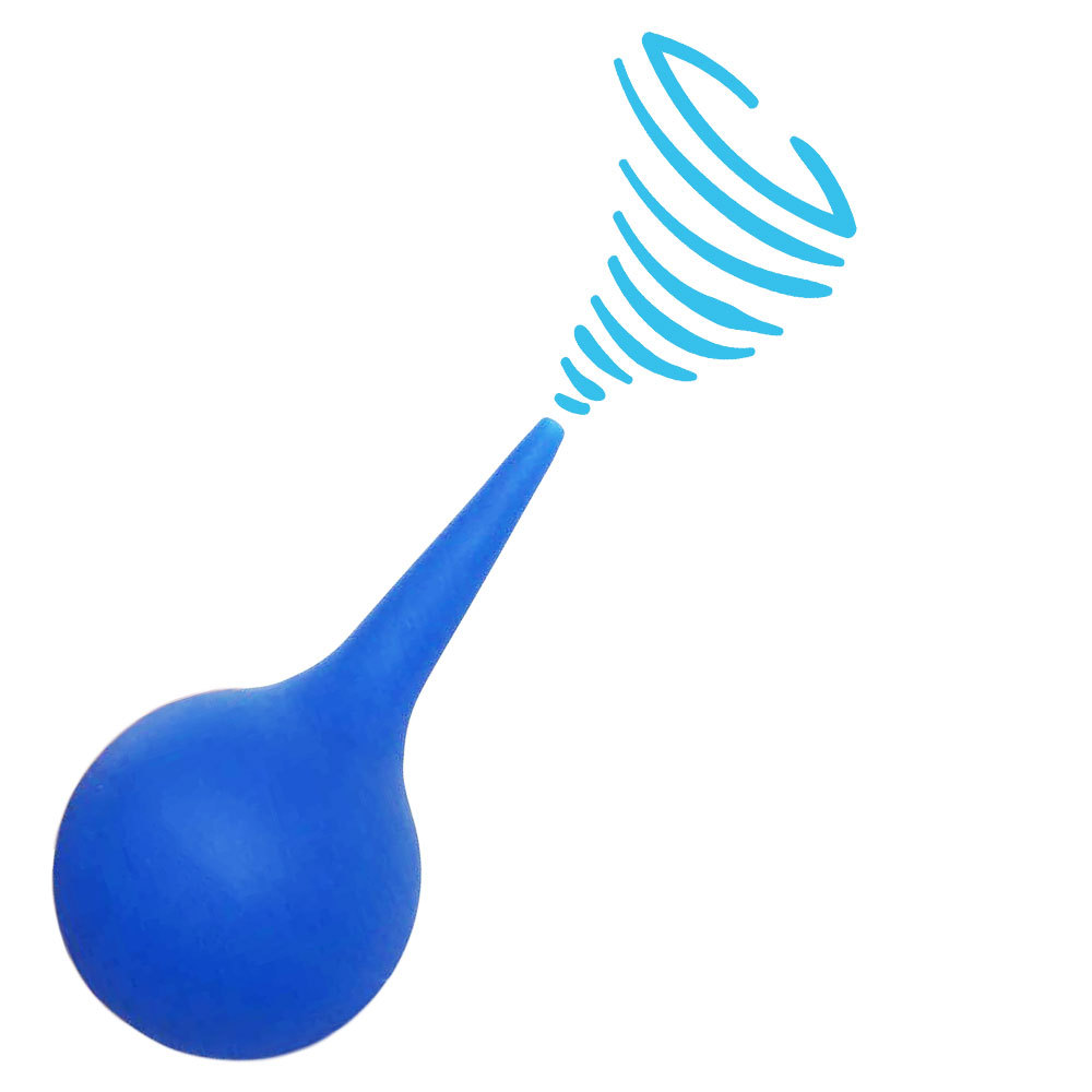 Ear Bulb Disposable Syringe PVC Ear Washing Ulcer Syringe Bulb Ball ...