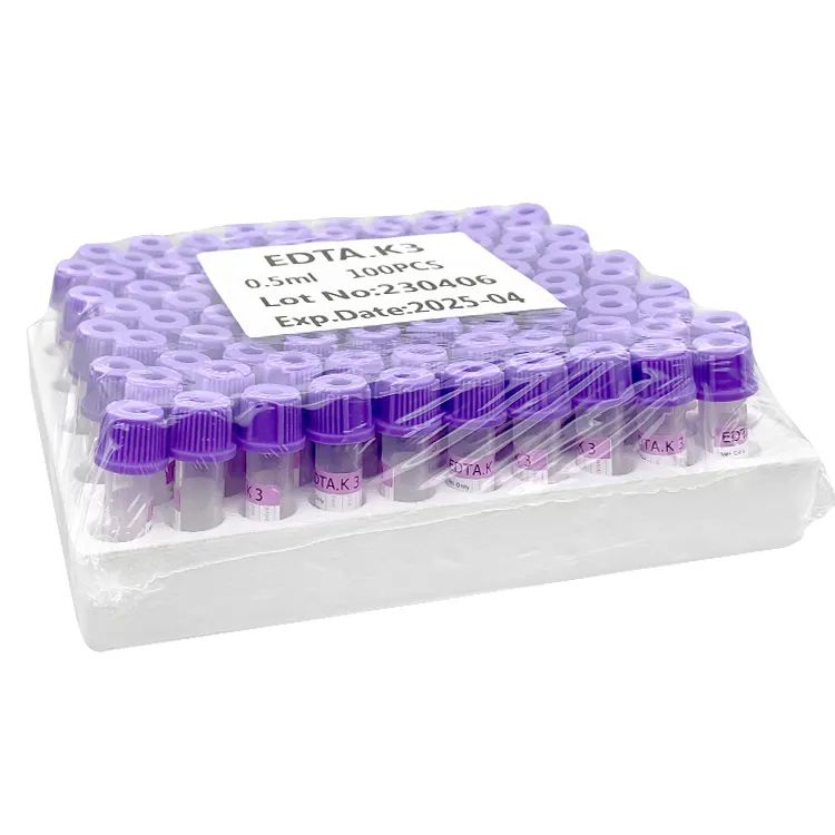 Animal 1ml Edta k2 k3 Micro Blood Collect Microtubule Micro k2 K3 Edta ...
