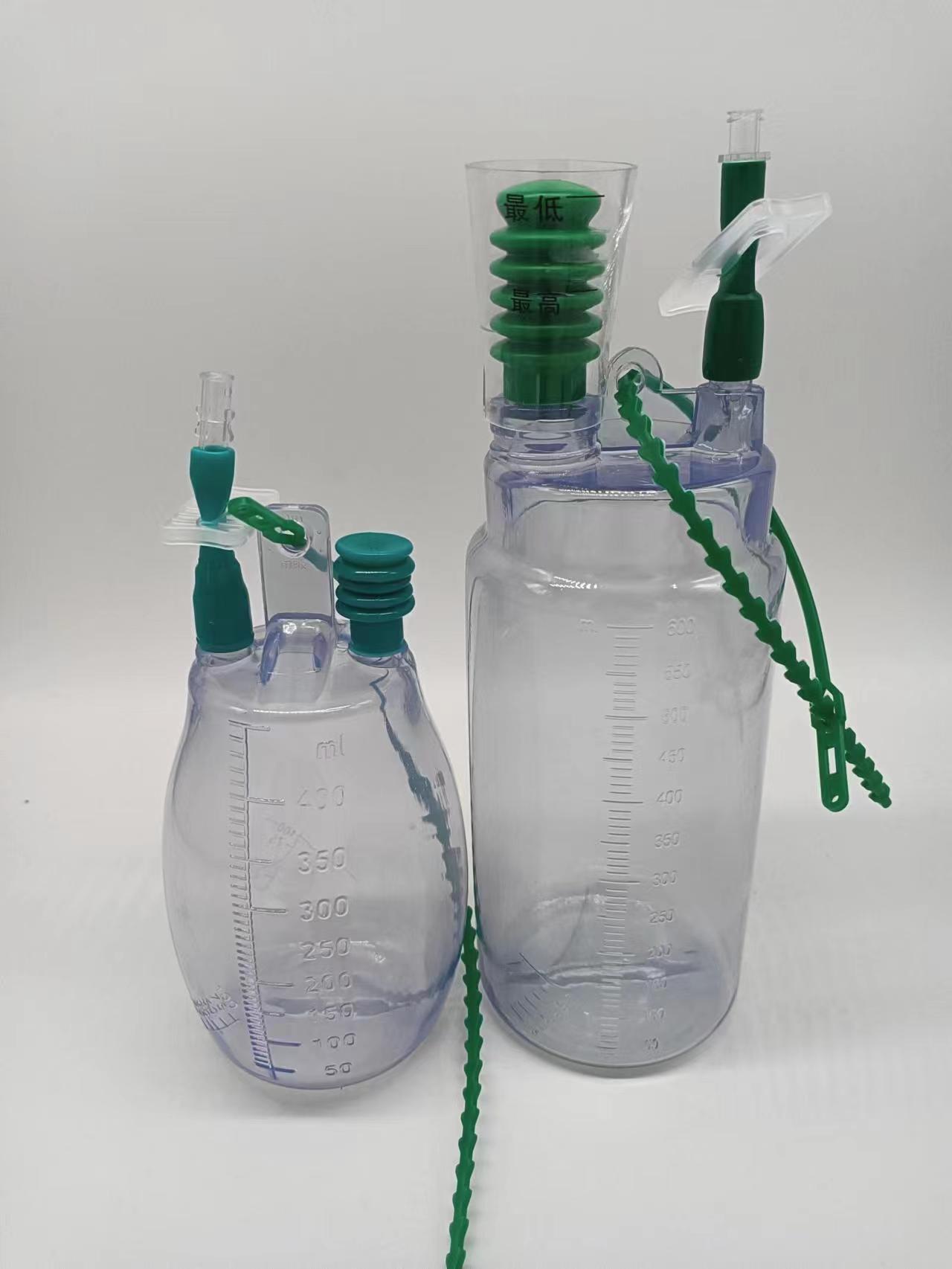 Negative pressure drainage bottle 400ml to meet various specifications ...