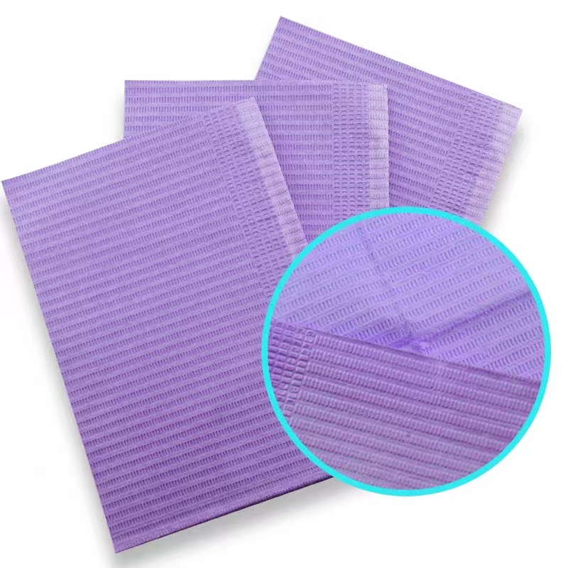 3-PLY Dental Bibs 2 Paper (16g) 1 PE Film(11g) - Buy Dental Bibs, 3-PLY ...